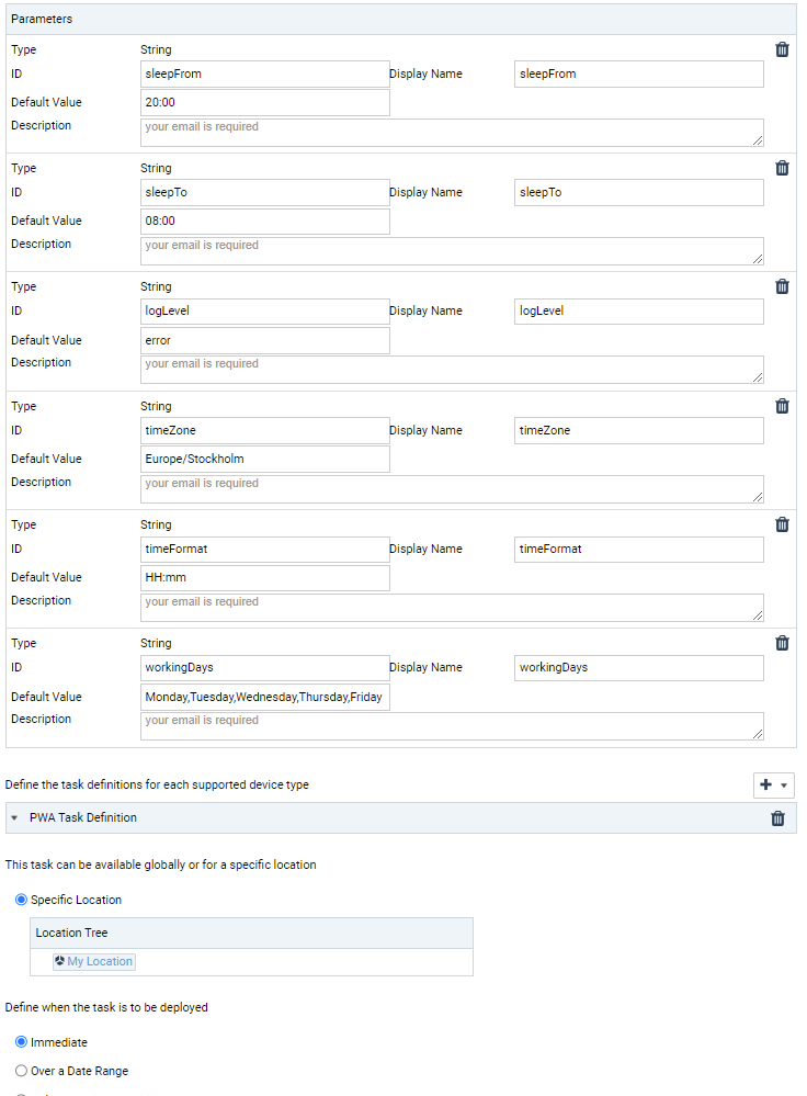Running Humly devices with AppSpace